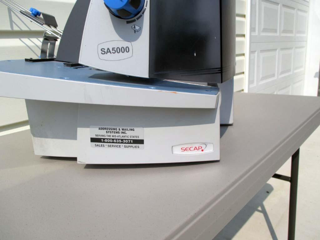 Lot #42: SeaCap Model SA5000 Ink Jet Printer (Located in Virginia ...